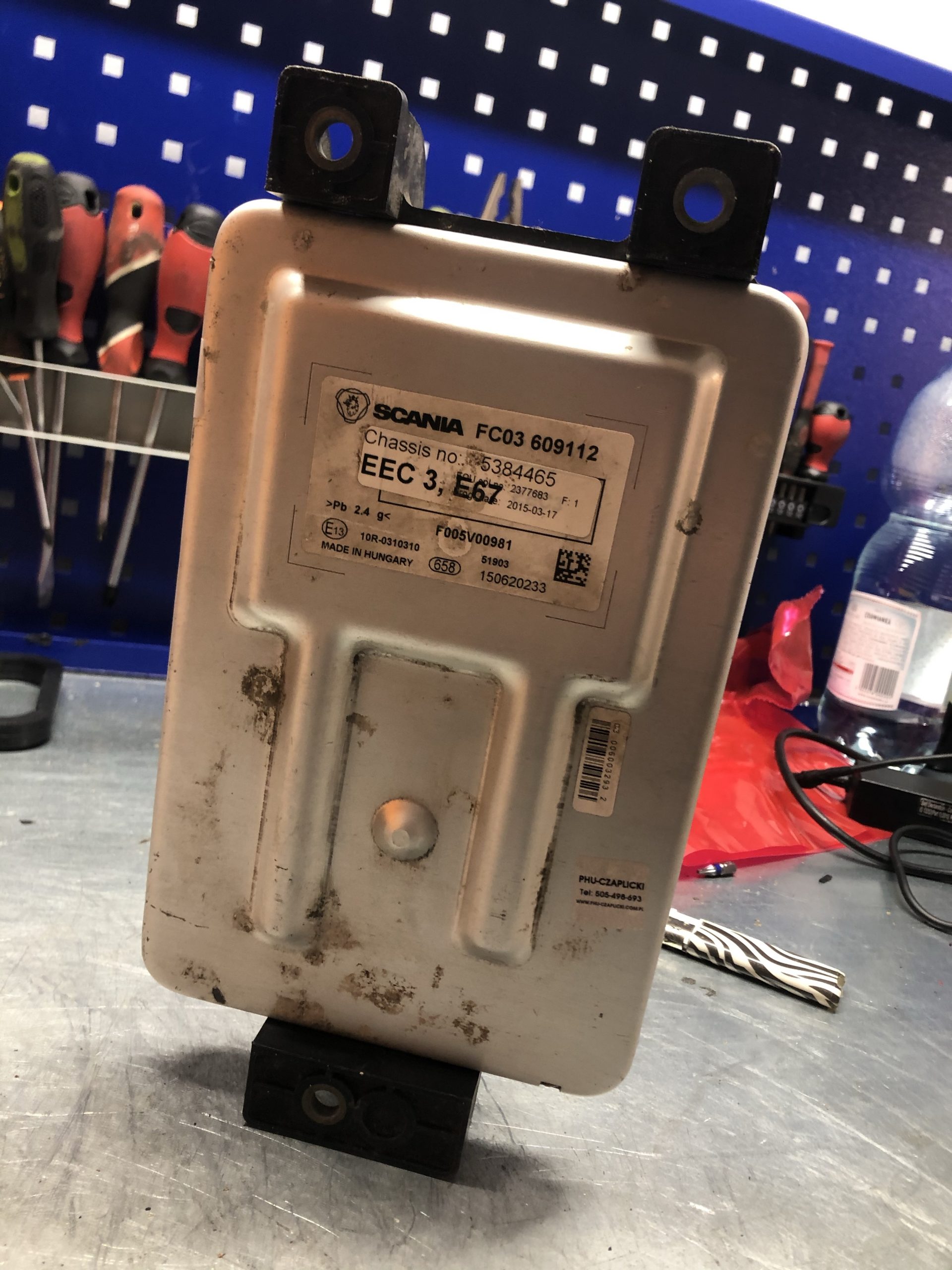 Sterownik sterowania adblue SCANIA EEC3 2015 - PHU Czaplicki Mobilny ...